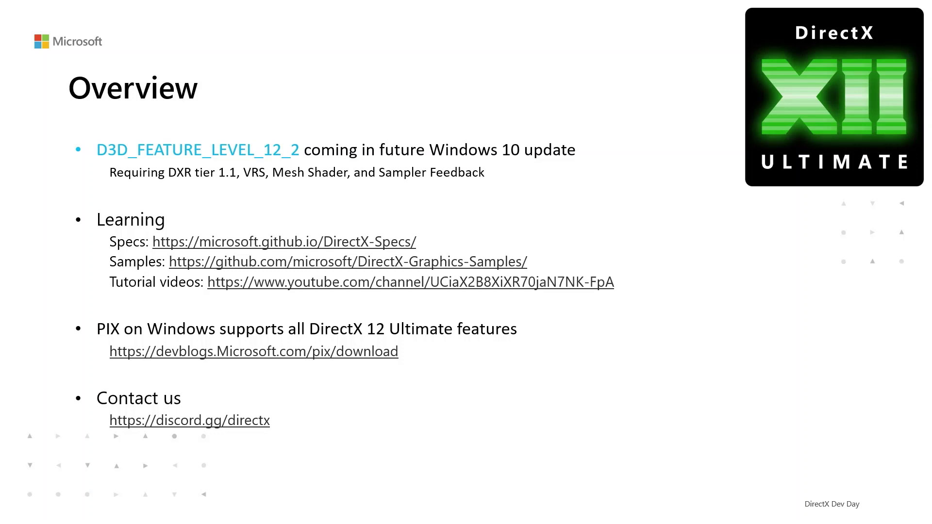 DirectX 12 Ultimate sjednocuje API pro Xbox Series X a desktop | Diit.cz
