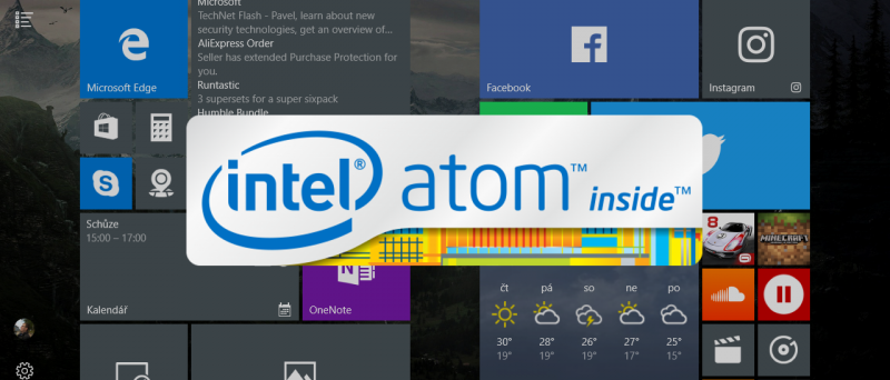 Microsoft již nebude podporovat Intel Atom Clover Trail | cdr.cz
